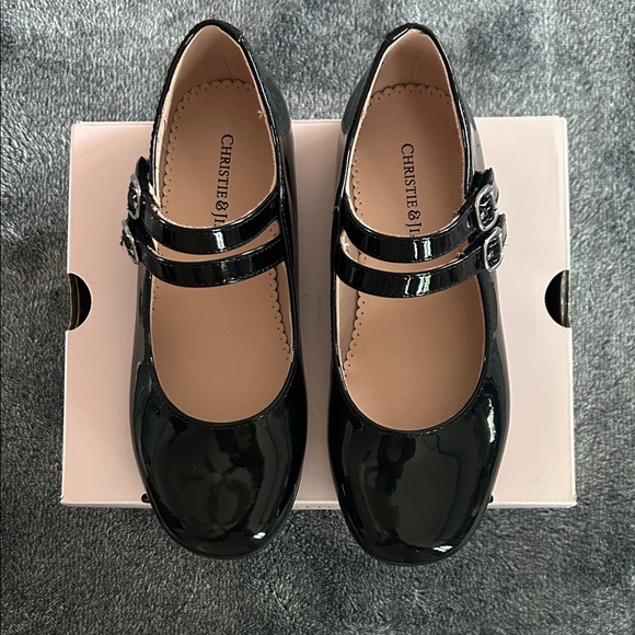 christie & jill | Shoes | Christie Jill Girls Mary Jane Dress Shoes ...